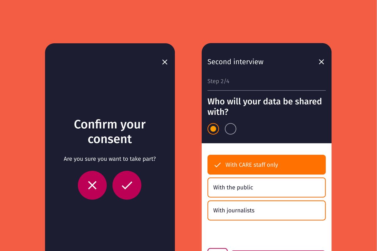 Informed consent in UX design | Here I Am Studio insights